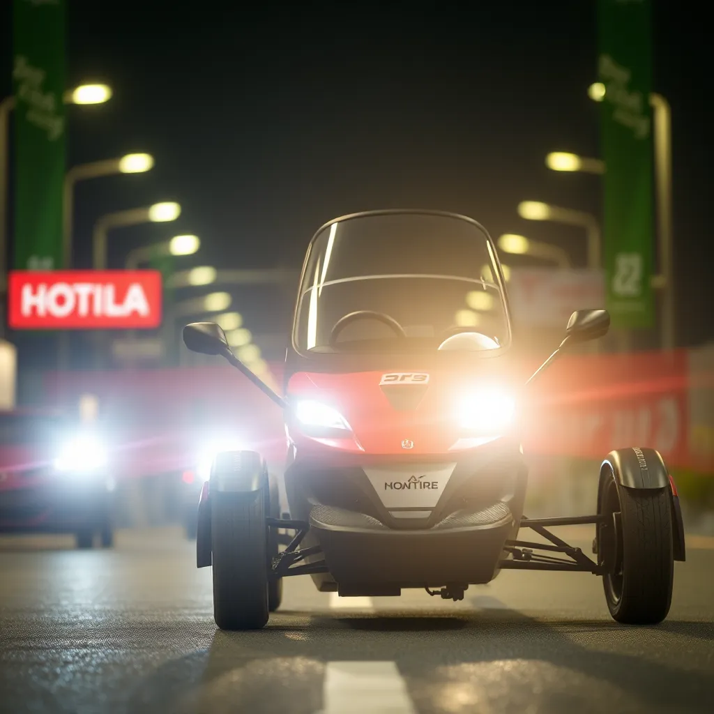 Exploring Three-Wheeled Motor Vehicle Dynamics