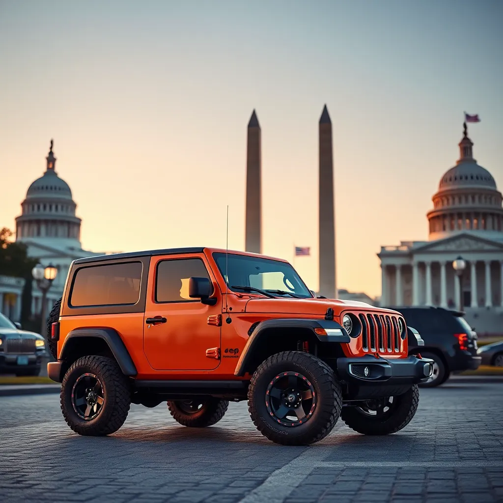 Examining the Jeep Wrangler's Role in Washington D.C.