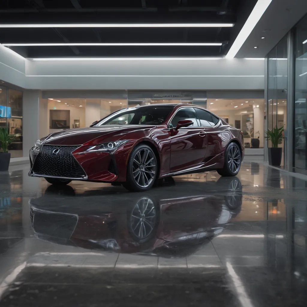 A Closer Look at the Lexus Dealership on Route 46